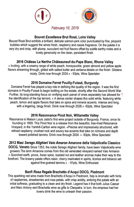 Red Feather Wines 2019