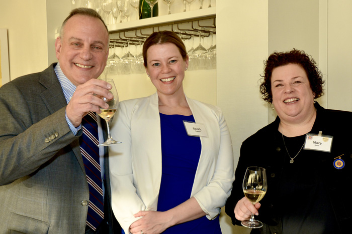 Brad Huberman, Sarah Gagnon, and Mary Horn