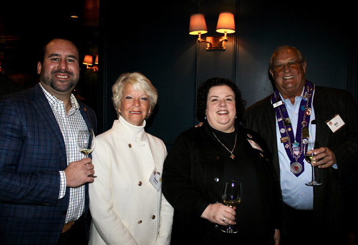 Far Niente Area Sales Manager Drew Baloun, Paula Weinkoop, Mary Horn ...